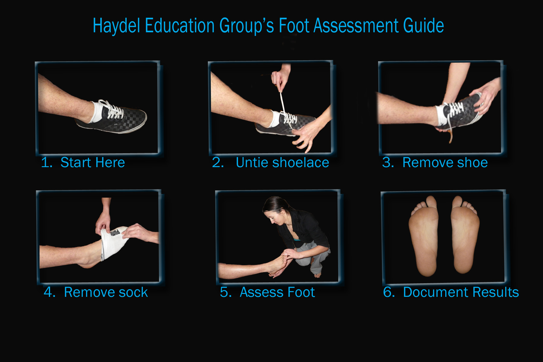 Foot Assessment Tutorial - Haydel Consulting Services